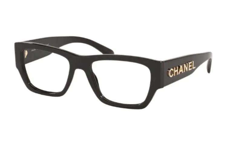 CHANEL Eyeglass Frames Women's Black - POIZON