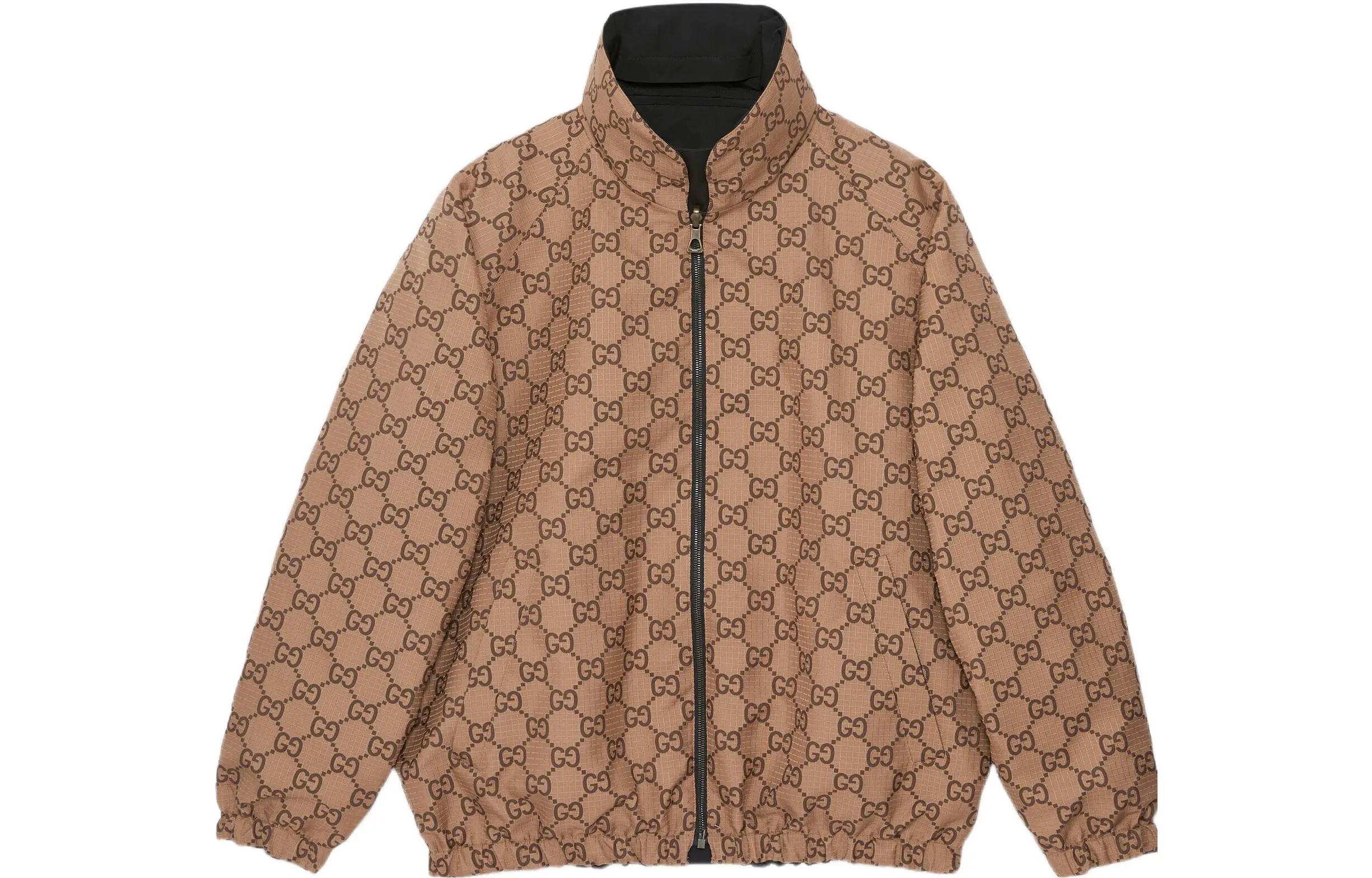GUCCI Jacket Men Brown Black - POIZON