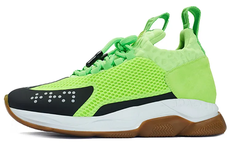 VERSACE Cross Chainer 'Fluo Green' - POIZON