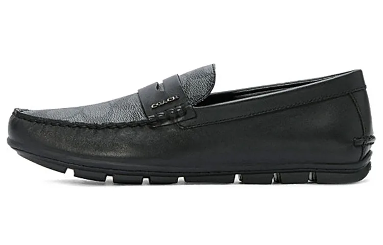 COACH Mott Driver Shoes Black - POIZON