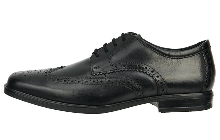 clarks Howard Wing Leather Brogues - POIZON