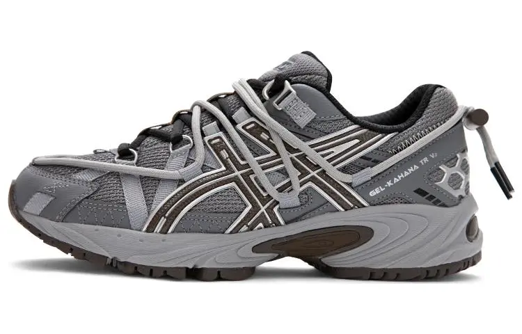 Asics Gel-Kahana Tr V2 Grey Silver Brown - POIZON