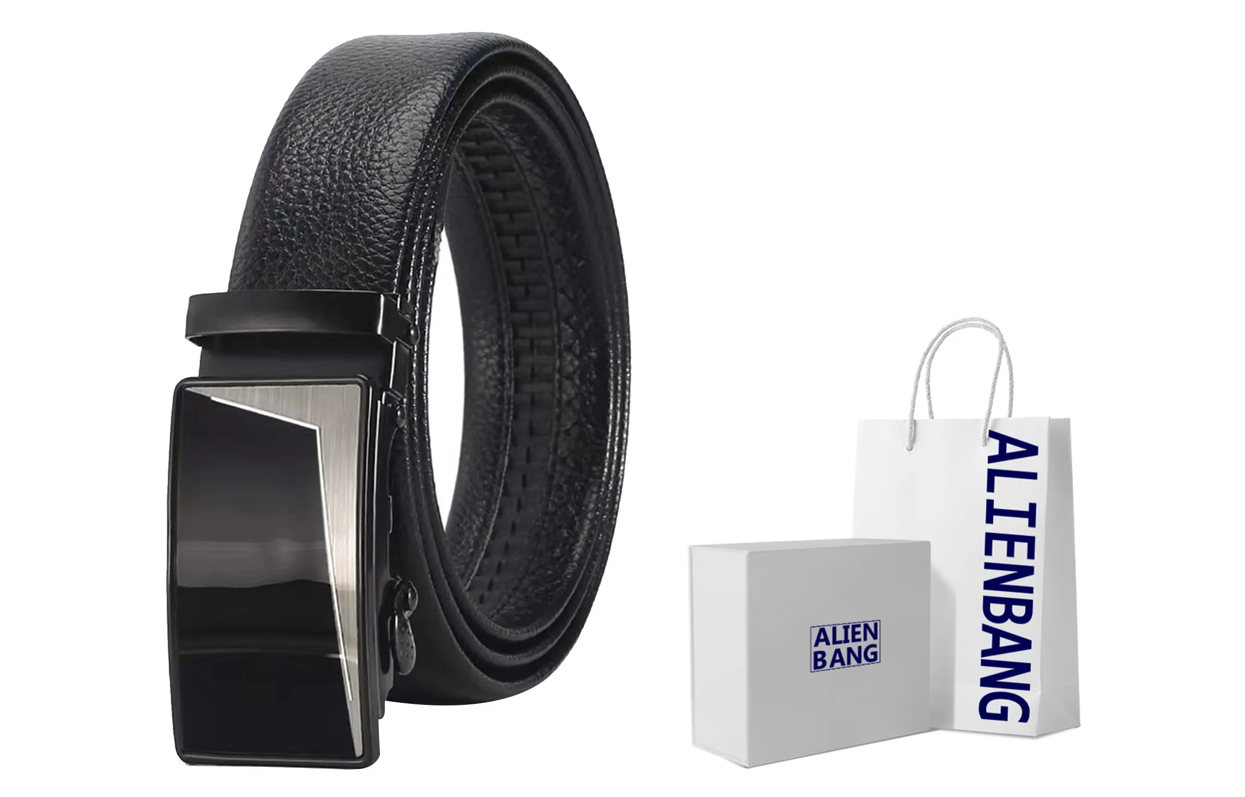 ALIEN BANG Leather Belts Men - POIZON
