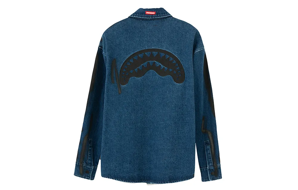 SPRAYGROUND Denim Jacket Unisex - POIZON