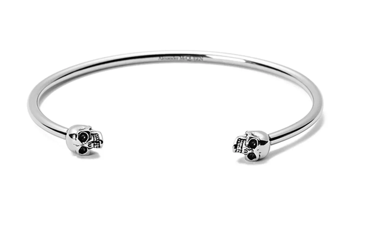 Alexander McQueen Double skull bangle - POIZON