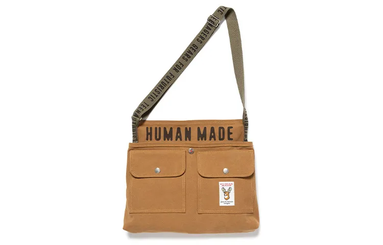 Human Made Tool Bag Medium Beige - POIZON