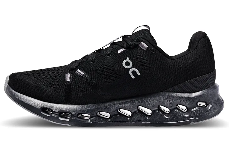 On Women's Cloudsurfer 'All Black' - POIZON