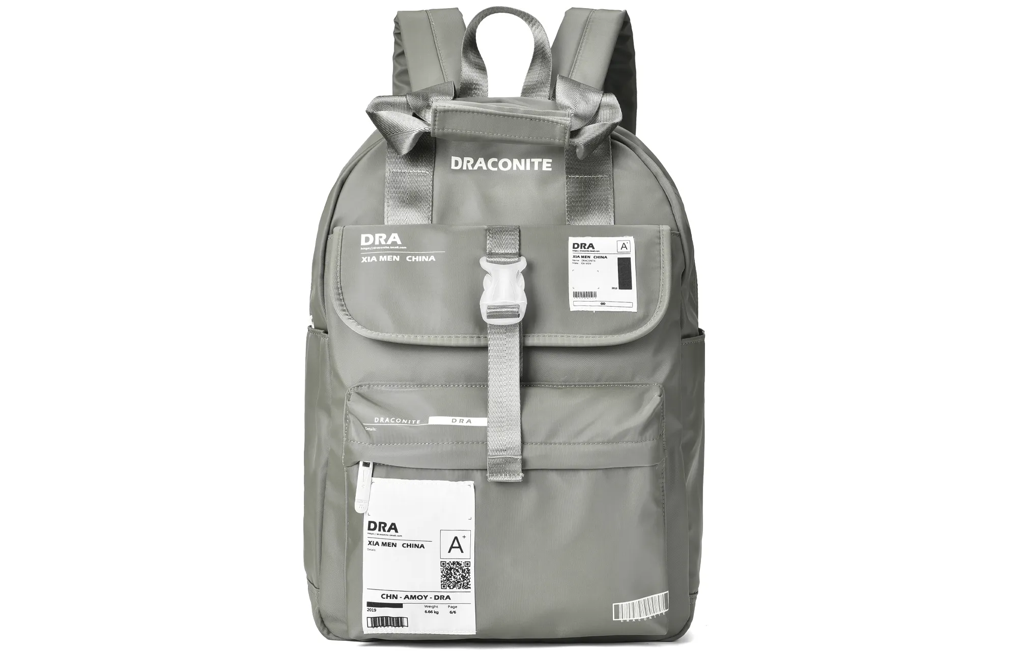 DRACONITE Grey Backpack - POIZON
