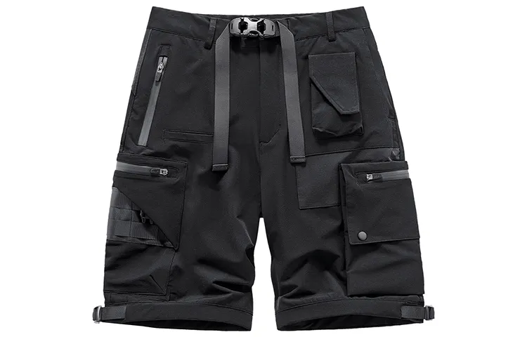 VIP Cargo Shorts Men Black - POIZON
