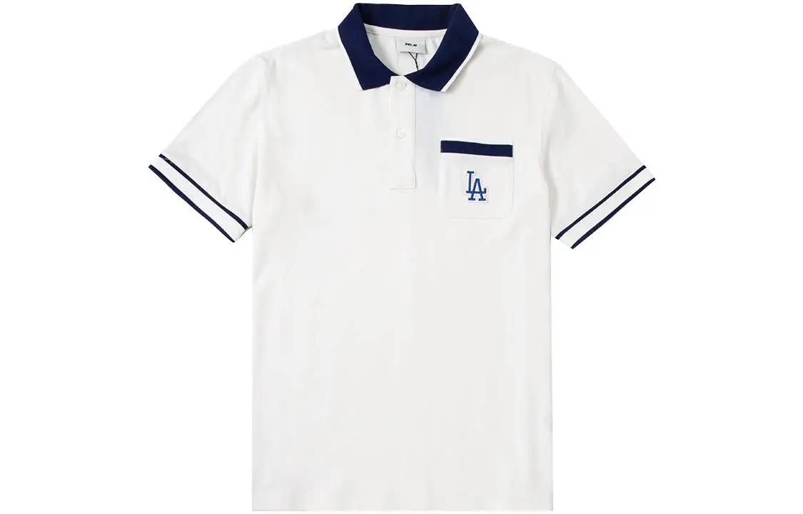 MLB Polo Shirts Unisex White XL - POIZON