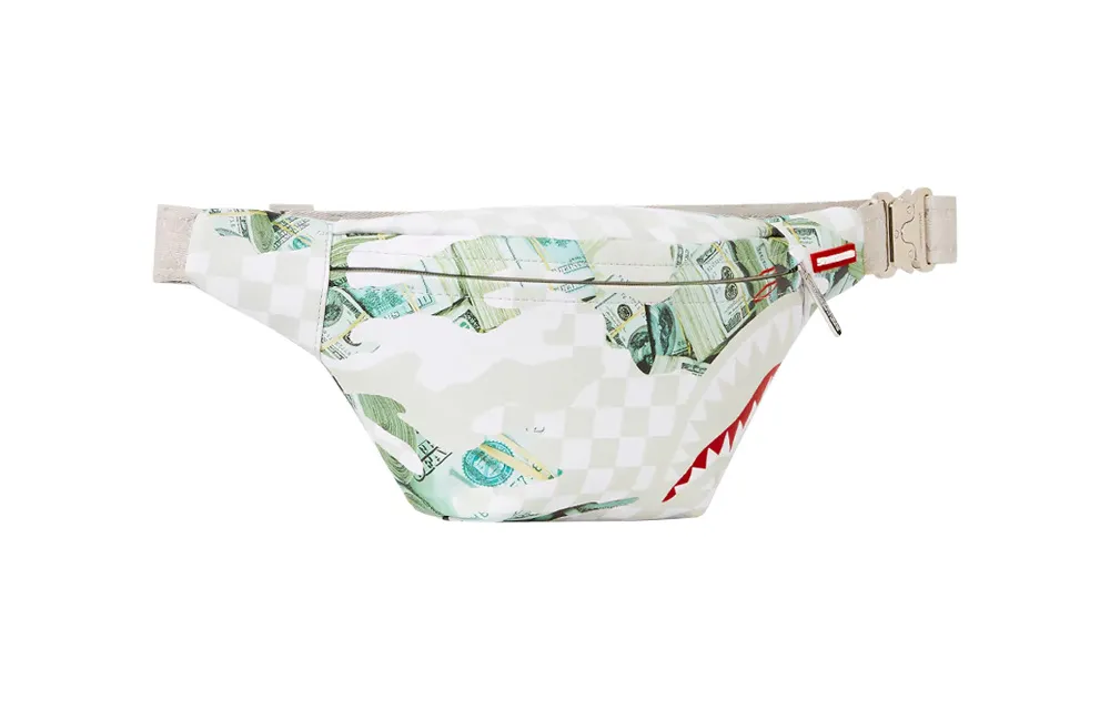 SPRAYGROUND Fanny Pack White - POIZON