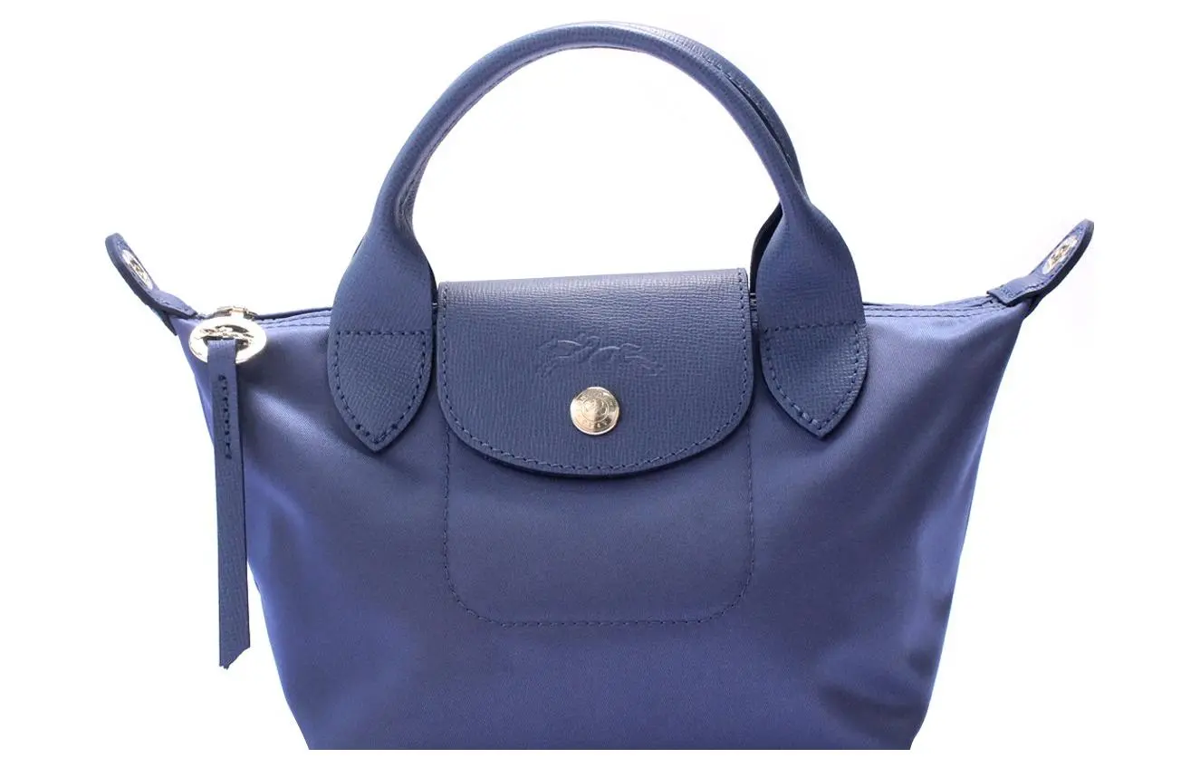 LONGCHAMP Le Pliage Néo Handbags Blue - POIZON
