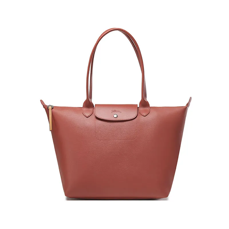 LONGCHAMP Le Pliage City Shoulder Bags Terra Cotta Red - POIZON