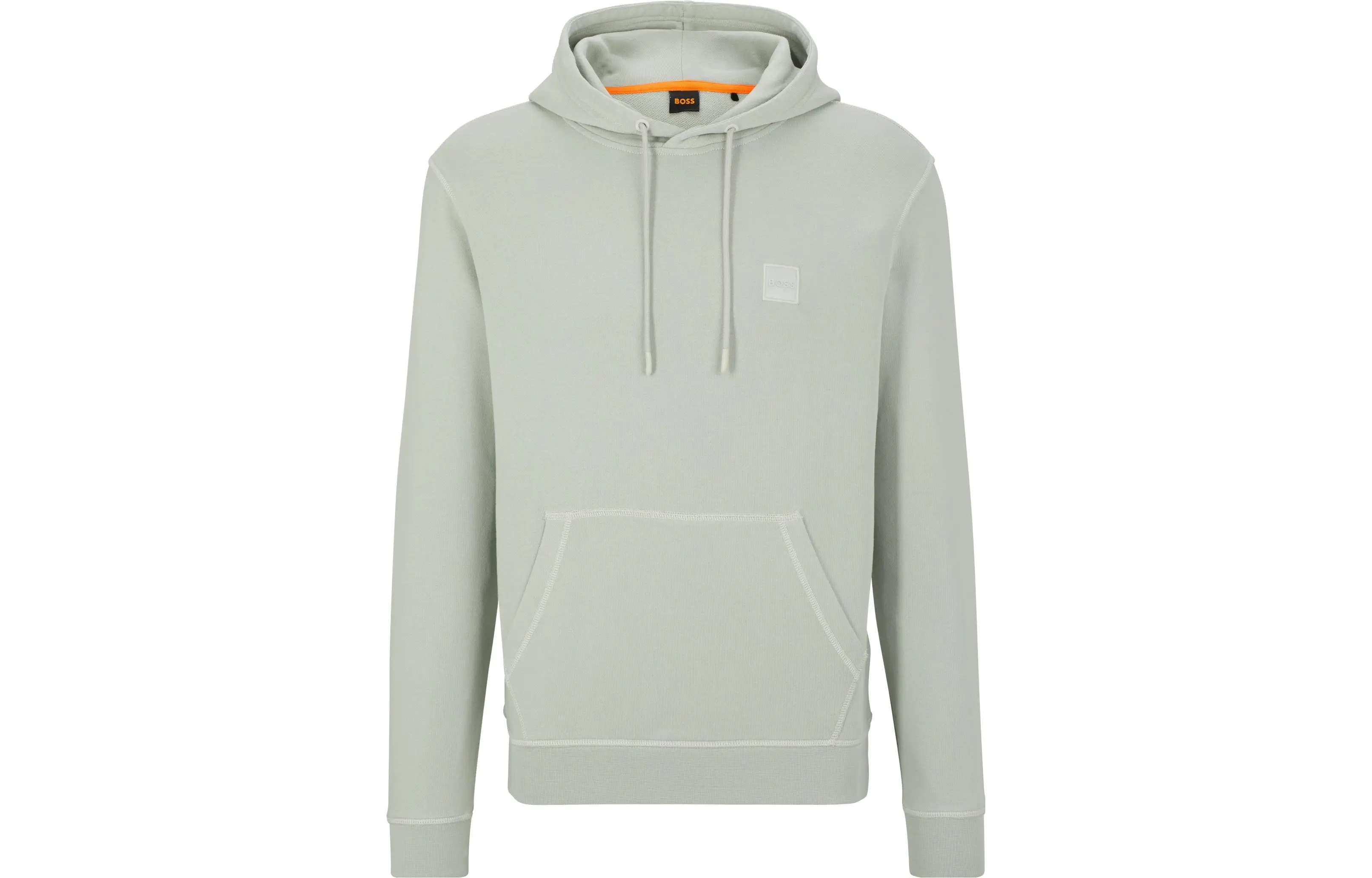 HUGO BOSS Logo-patch Cotton Hoodie - POIZON