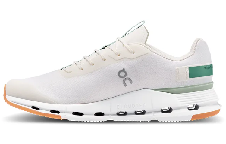 On Cloudnova Form 'White Green' - POIZON