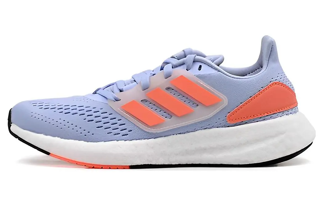 adidas Pureboost 22 Running Shoes Unisex Low-top Grey/Blue US M 4