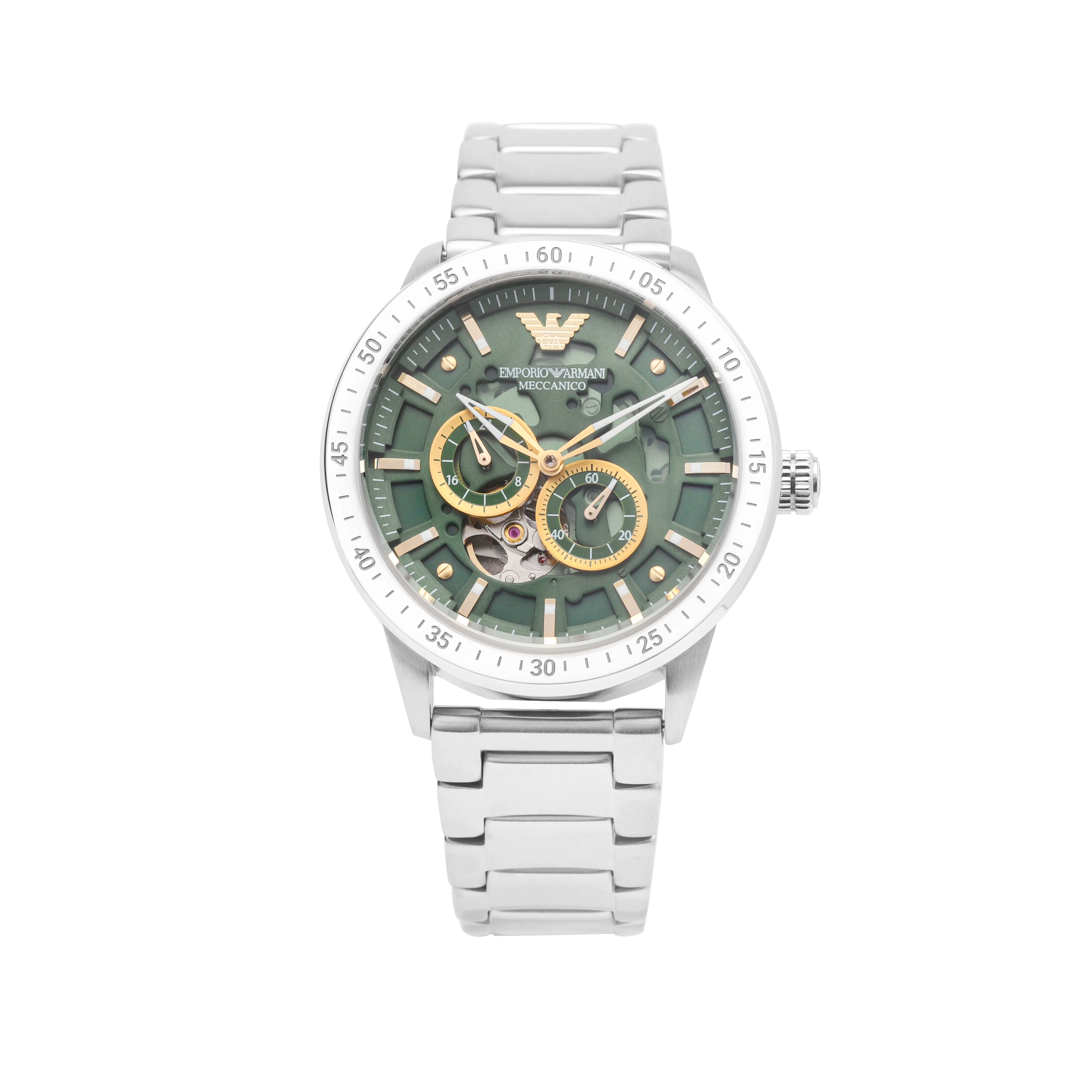 EMPORIO ARMANI Men Mechanical Heart European And American Watch - POIZON