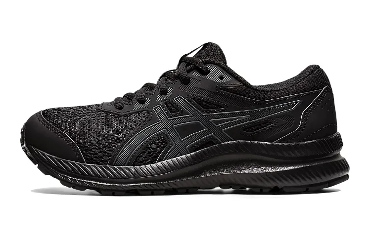 Asics Contend 8 GS 'Black Carrier Grey' - POIZON