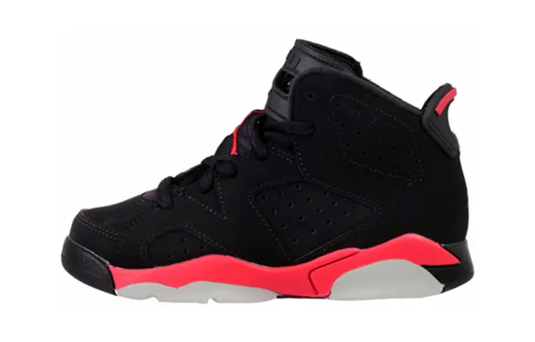 Jordan Air Jordan 6 Kids Basketball shoes PS - POIZON