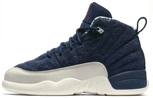 Jordan Air Jordan 12 Kids Basketball shoes PS - POIZON
