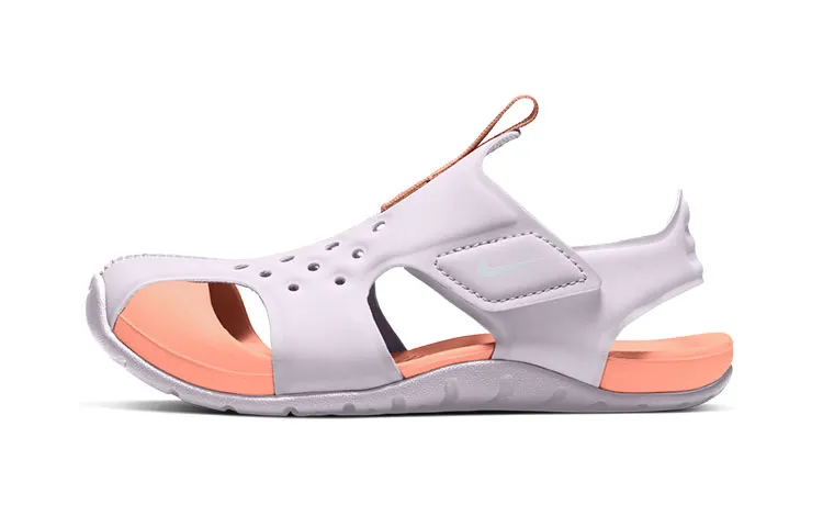 Nike Sunray Protect 2 Kids Sandals PS Light Violet - POIZON