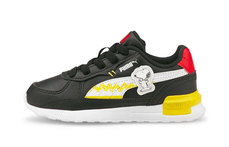 Puma Peanuts X Graviton Little Kid 'Snoopy' - POIZON