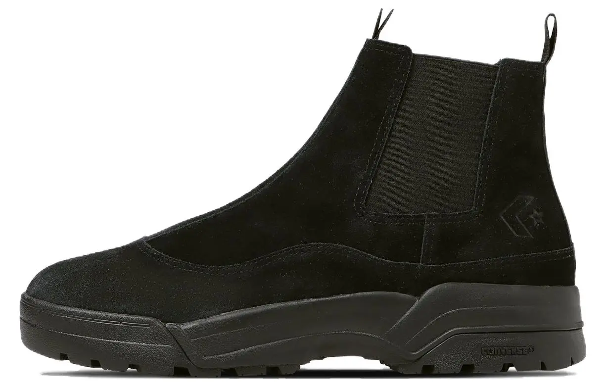 Converse Chelsea Boots Unisex Black - POIZON