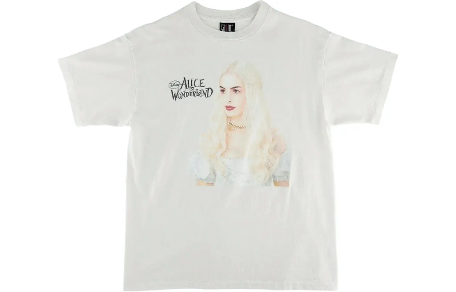 SAINT Mxxxxxx X Disney Alice In Wonderland T-Shirt - POIZON