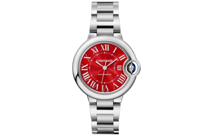 CARTIER Women's Blue Balloon Collection Swiss Watch - POIZON