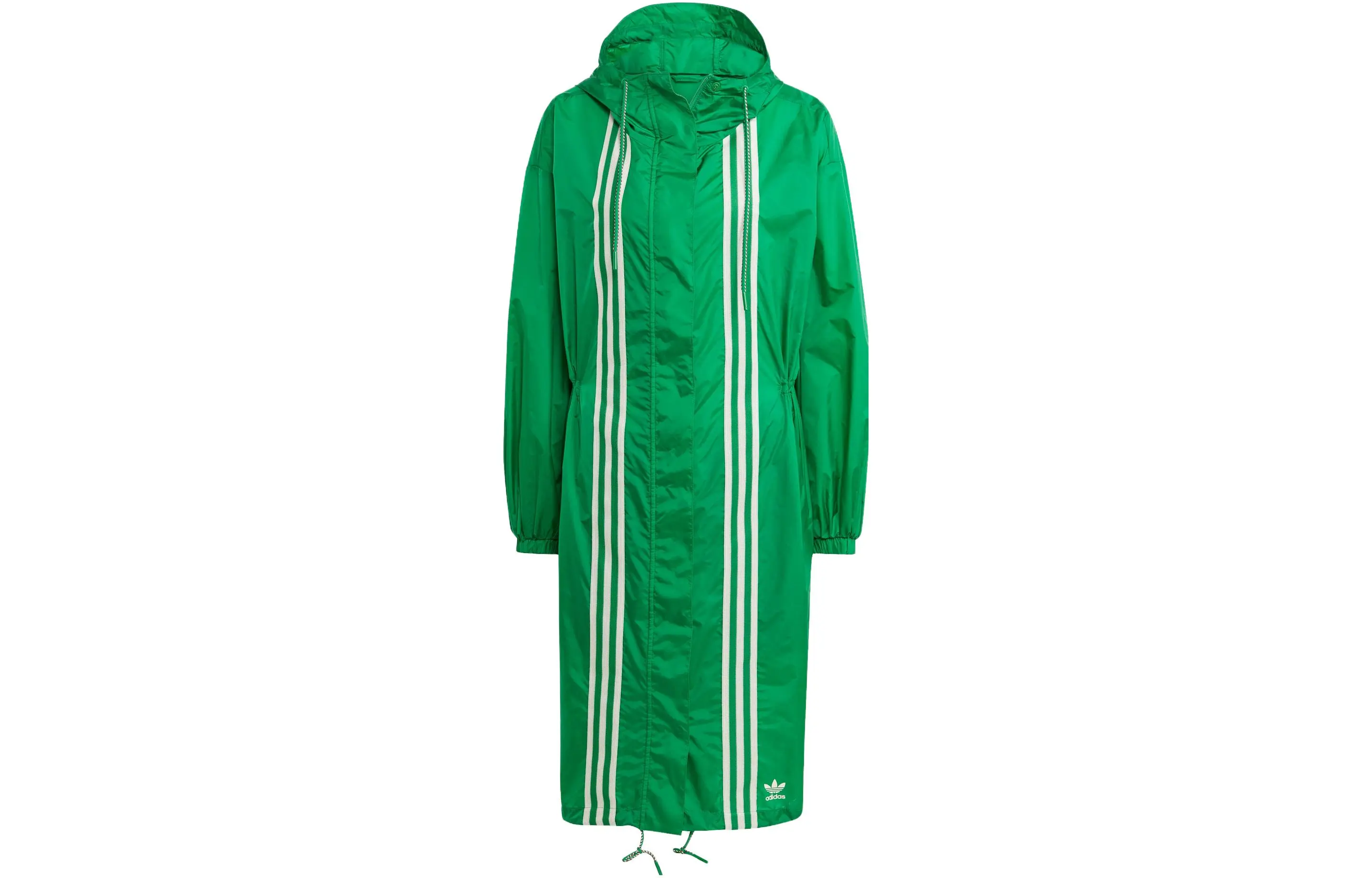 adidas originals Adicolor 70s Shiny Parka Green - POIZON