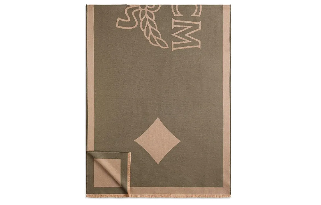 MCM Shawl Unisex Light Brown - POIZON
