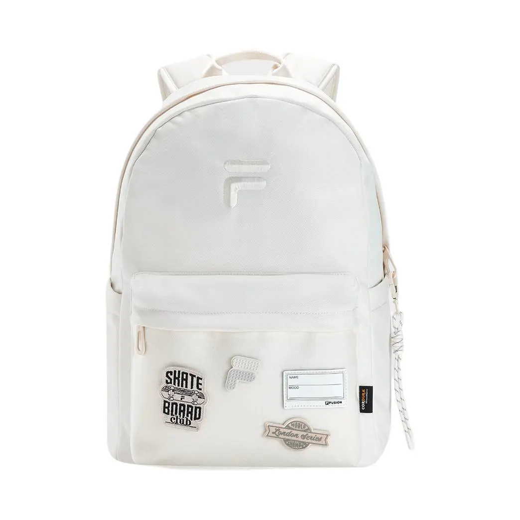 FILA FUSION Backpack Ivory White - POIZON