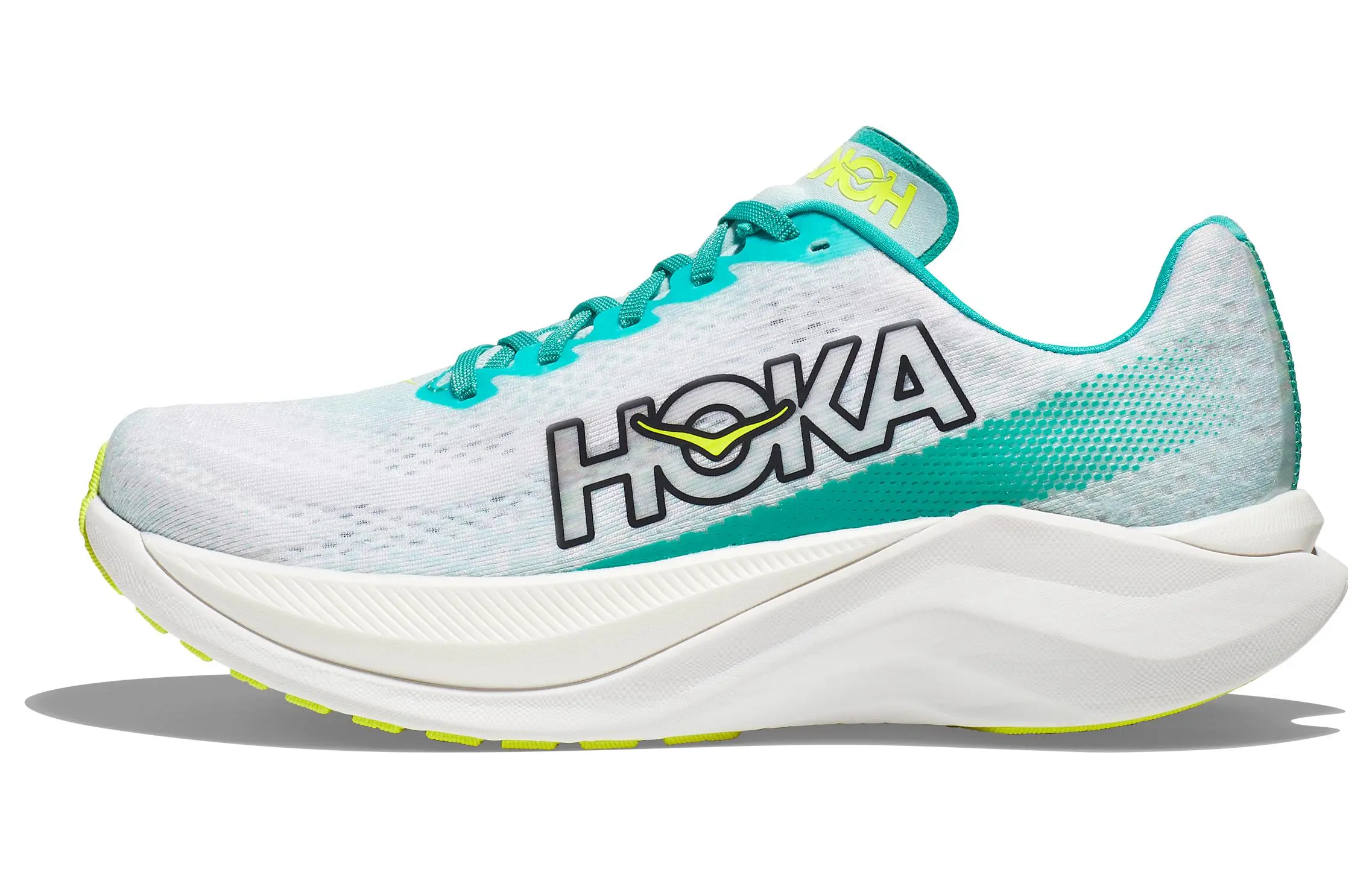 HOKA ONE ONE Mach X White Blue - POIZON