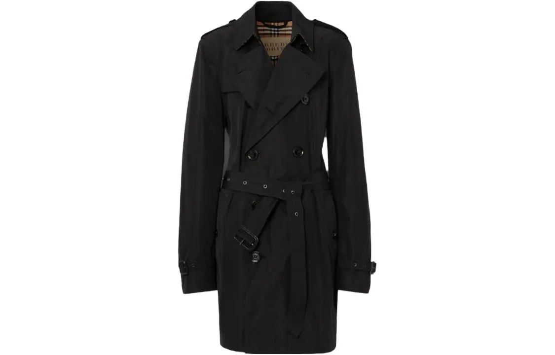 Burberry Trench Coats Men Black - POIZON