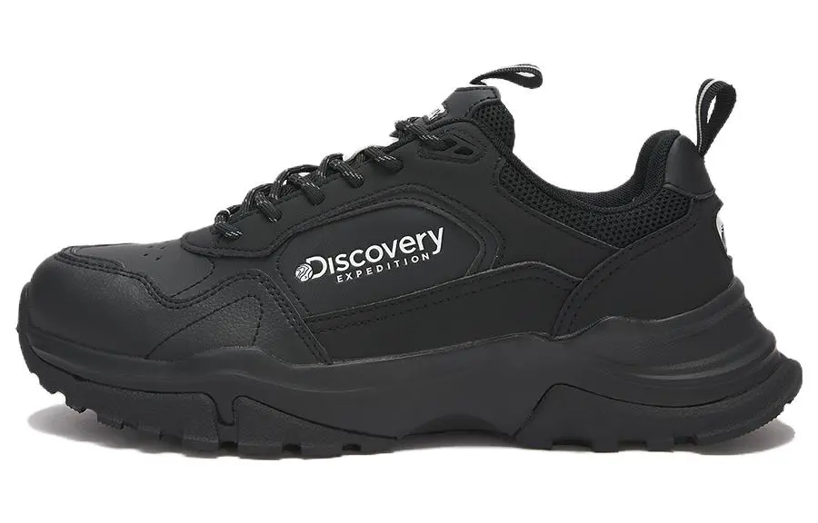 Discovery Expedition Lifestyle Shoes Men Low-top Black - POIZON