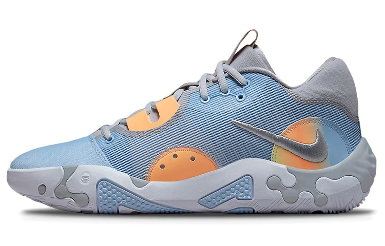 Nike Pg 6 Celestine Blue Peach Cream US M 8.5 - POIZON