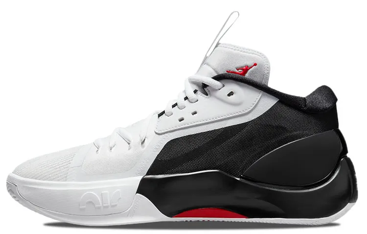 Jordan Zoom Separate PF Basketball Shoes White/Black - POIZON