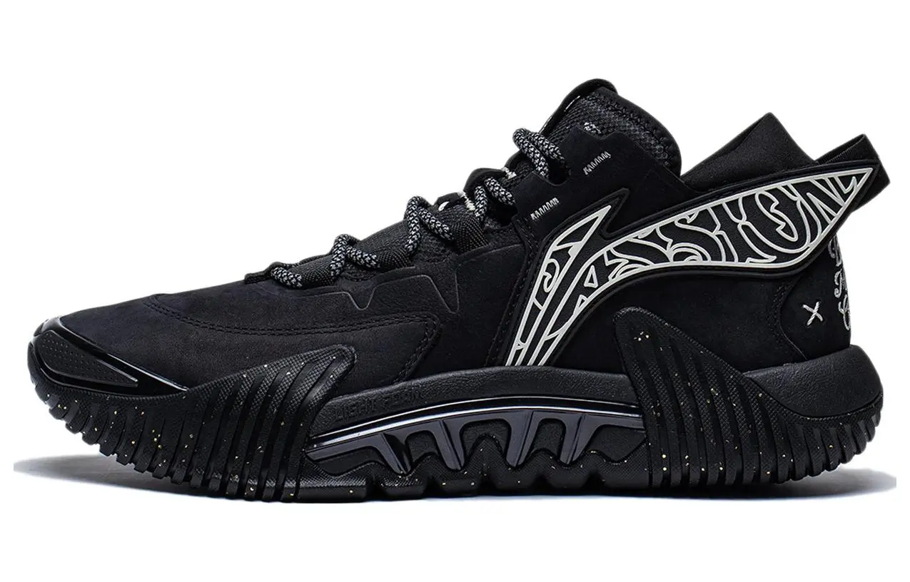 LINING Badfive 2 Low Basketball Shoes Men Low Top Black - POIZON