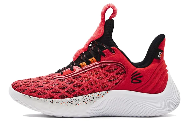 Under Armour Curry Flow 9 Sesame Street Elmo US M 11 - POIZON