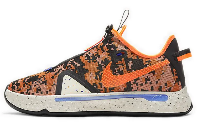 Nike PG 4 EP 'Digi Camo - Total Orange' - POIZON