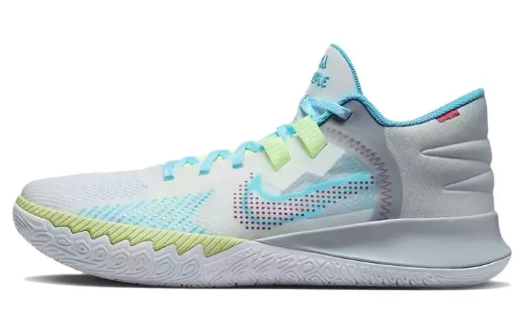 Nike Kyrie Flytrap V Grey Fog Blue Chill - POIZON