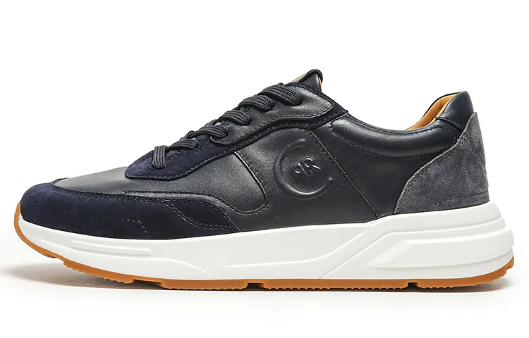 CERRUTI 1881 Casual Shoes Men Low-Top Dark Blue - POIZON