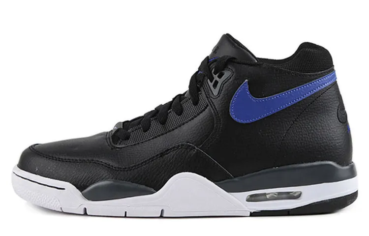 Nike Flight Legacy Black Royal Blue - POIZON