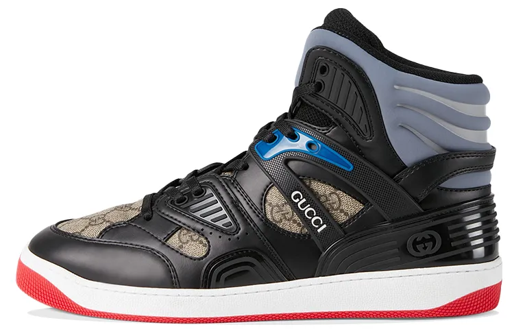 GUCCI Basket Black Demetra Beige Ebony Grey - POIZON