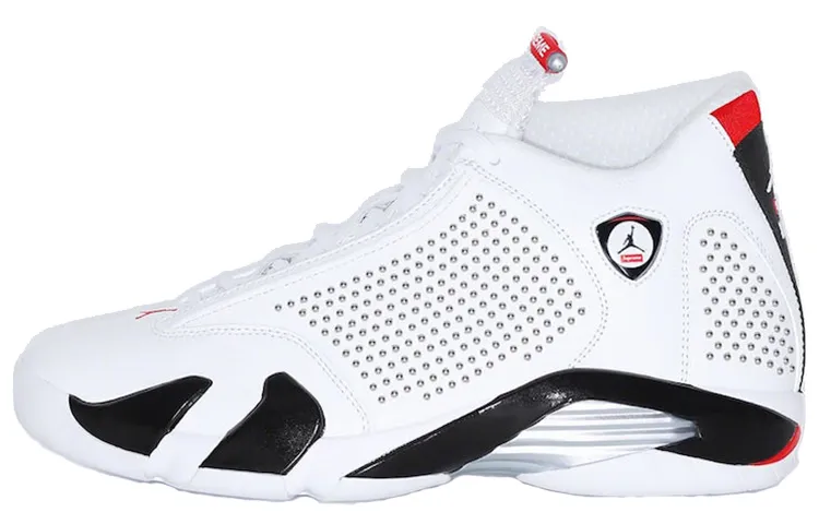 Jordan 14 Retro Supreme White - POIZON