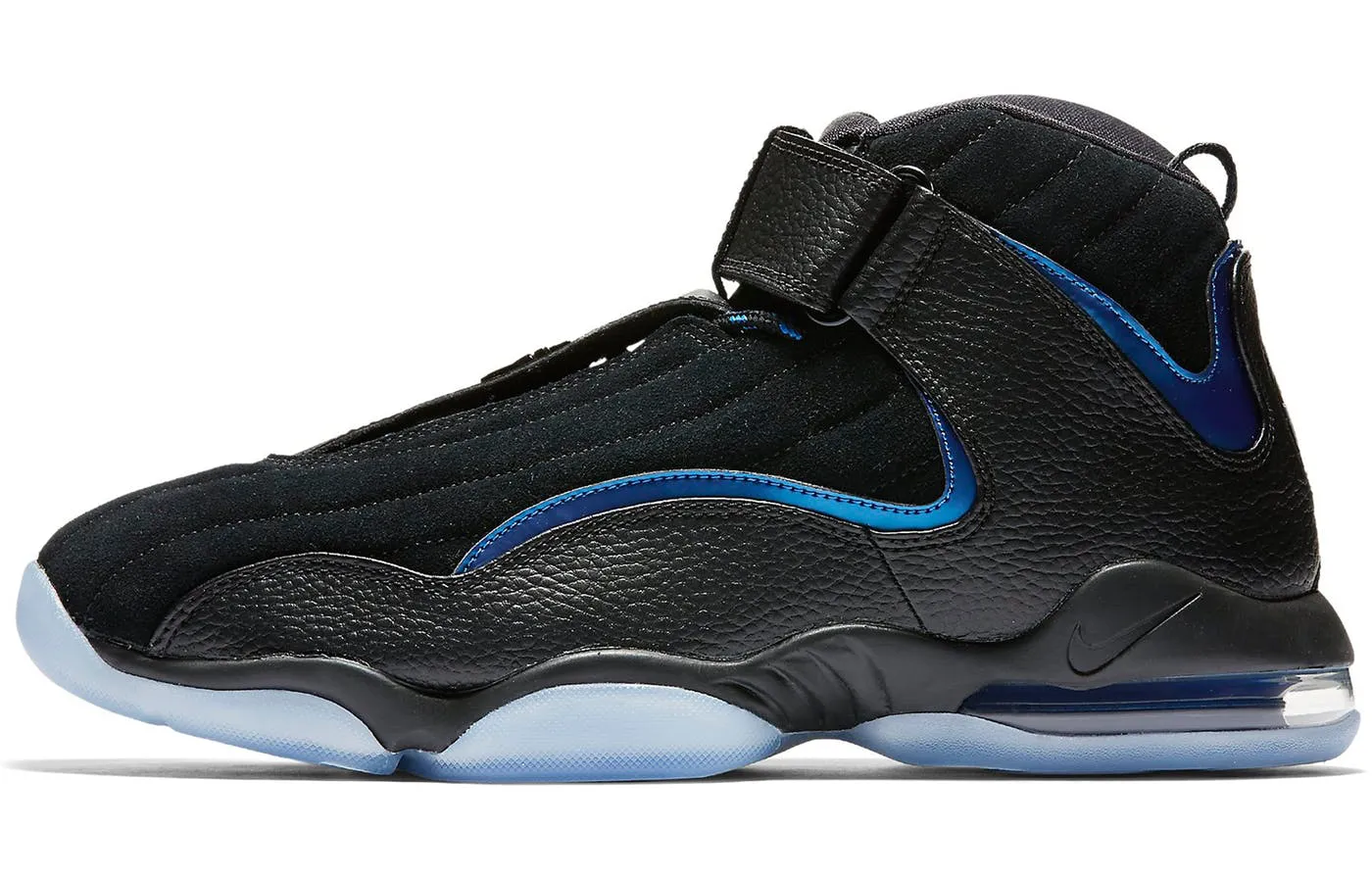 Nike Air Penny IV Black Atlantic Blue - POIZON