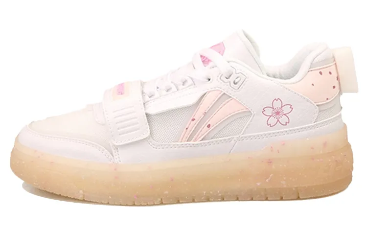 LINING Badfive Vintage Basketball Shoes Women's Low-top Pink - POIZON