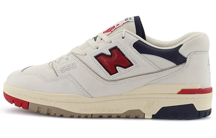 New Balance NB 550 Vintage basketball shoes Unisex - POIZON