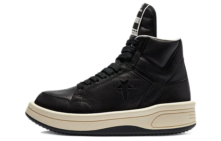 Converse Turbowpn Mid Rick Owens Drkshdw Black - POIZON