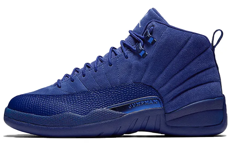 Jordan Air Jordan 12 Retro "Deep Royal Suede" Sneakers - POIZON